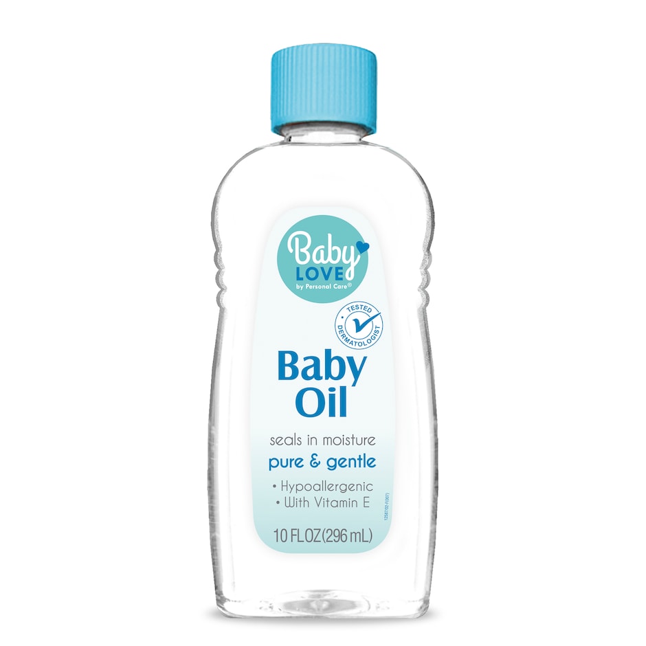 Baby Love Pure and Gentle Baby Oil, 10-oz.