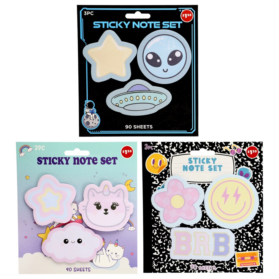 Sticky Notes | Sticky Flags and Colorful Sticky Pads | DollarTree.com