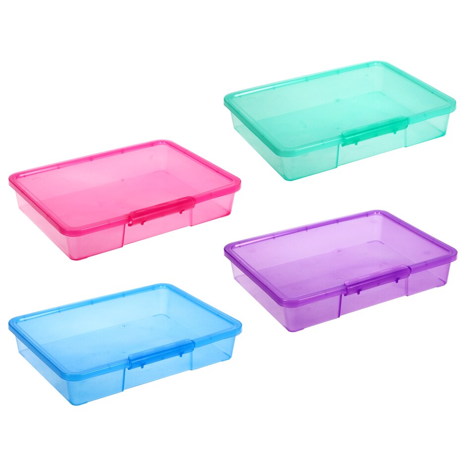 Teaching Tree Rectangle Storage Containers, 10.5x8.18 in., 1ct.