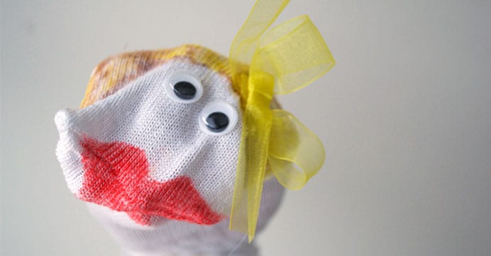 Repurpose Socks - Puppets