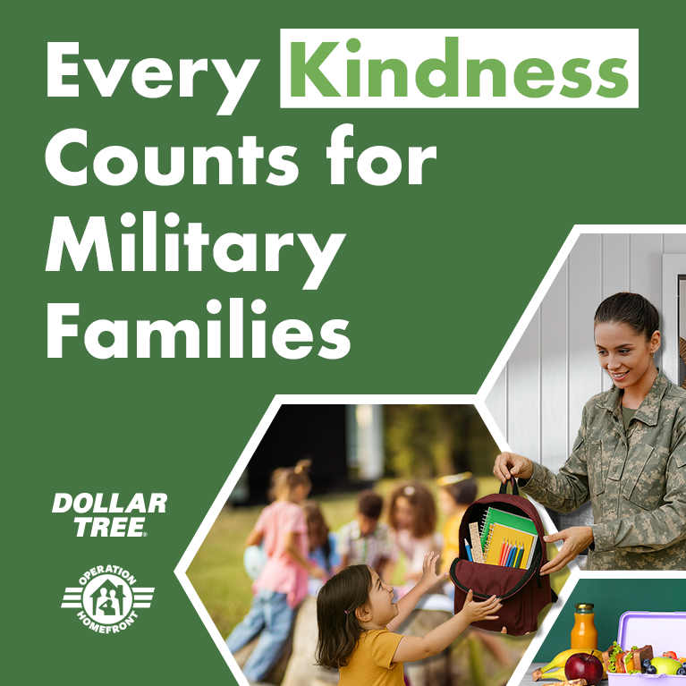 Operation Homefront Fundraiser | DollarTree.com