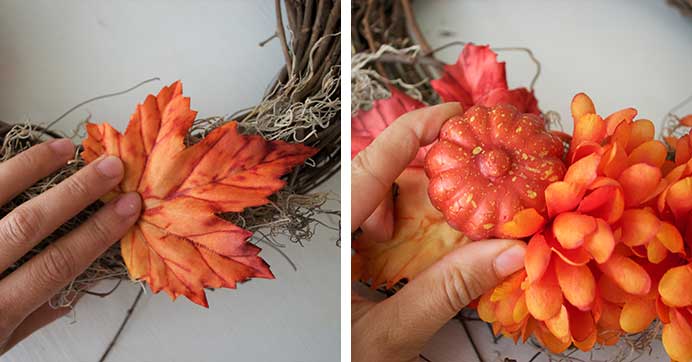 DIY Autumn Willow Wreath