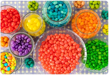 Dollar Tree Jelly Beans DIY Candy Easter Baskets