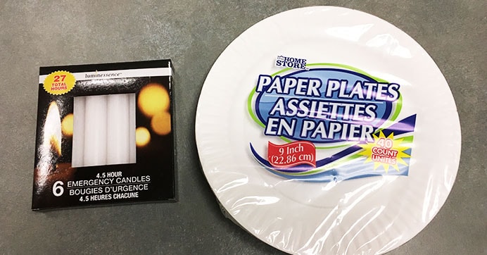 Hack: DIY Candle Drip Protectors | Dollar Tree