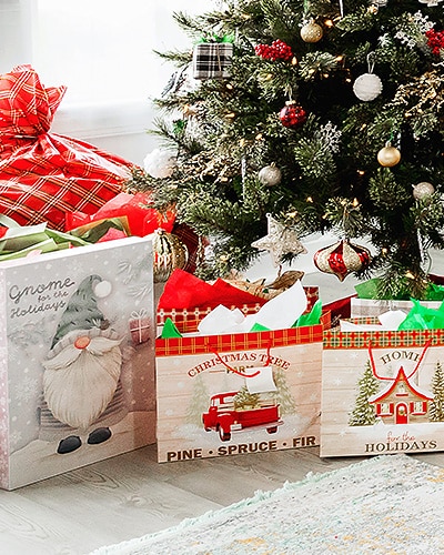Christmas Gift Bags, Gift Wrapping & Boxes | DollarTree.com