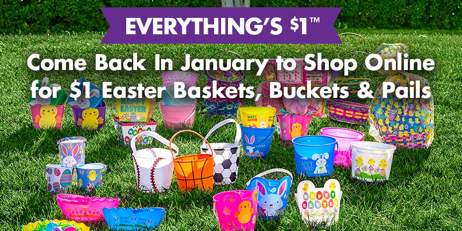 DollarTree.com | Easter Baskets, Buckets & Pails
