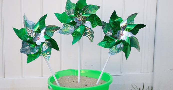 Pinwheel Party Decorations for Summer
