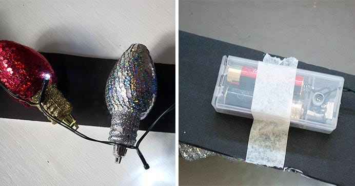 DIY Photo Prop Ornament Frame