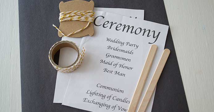 Dollar Tree Wedding Page