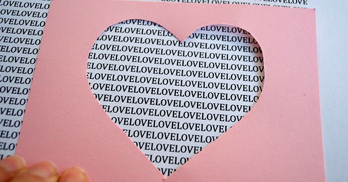 Framed Love Note for Valentine's Day | Dollar Tree