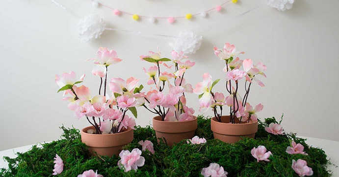 Floral Display for Spring Showers