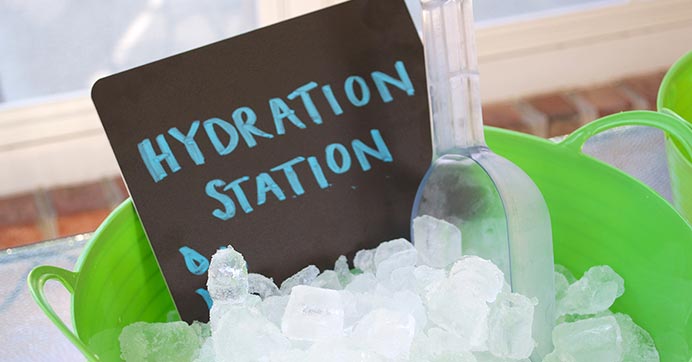 Hydration Station Sign