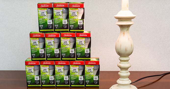 Earth Day Light Bulbs