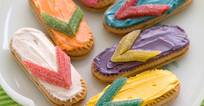 Flip-Flop Cookies