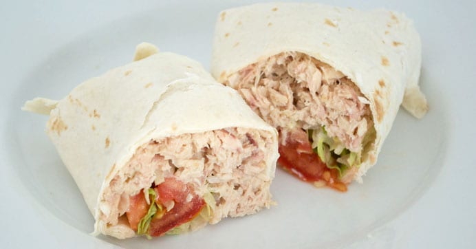 Easy Tuna Wraps