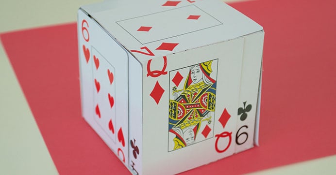 Crafts Using Playing Cards