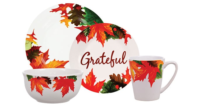 Fall Leaves Dinnerware