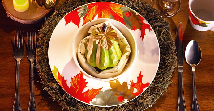 Fall Leaves Dinnerware