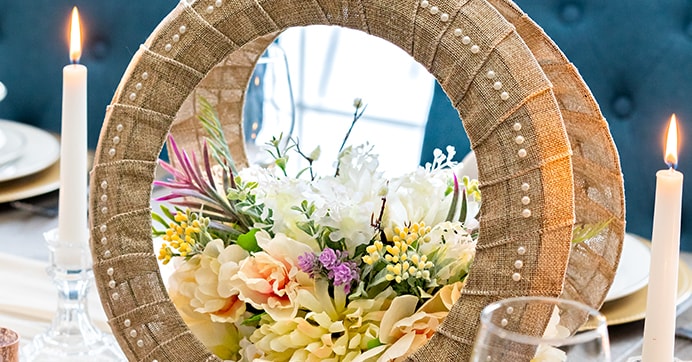 DIY Spring Centerpiece