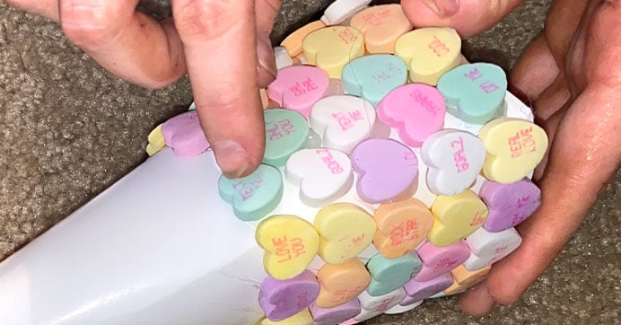 Conversation Hearts Tower