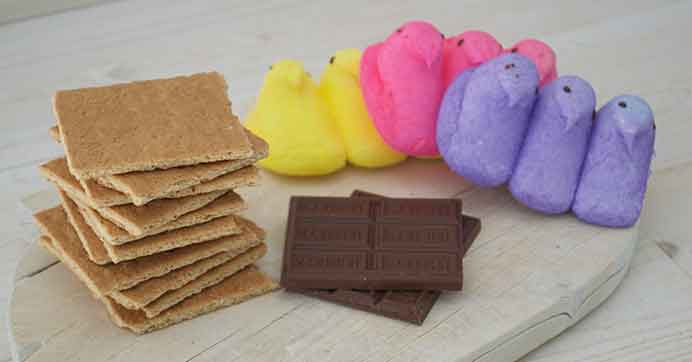 Homemade S'meeps for Easter