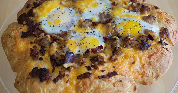 Breakfast Pizza