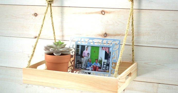 DIY Floating Shelf Décor | Dollar Tree