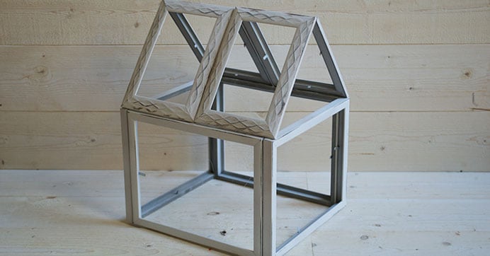 DIY Farmhouse Picture Frame Terrarium | Dollar Tree