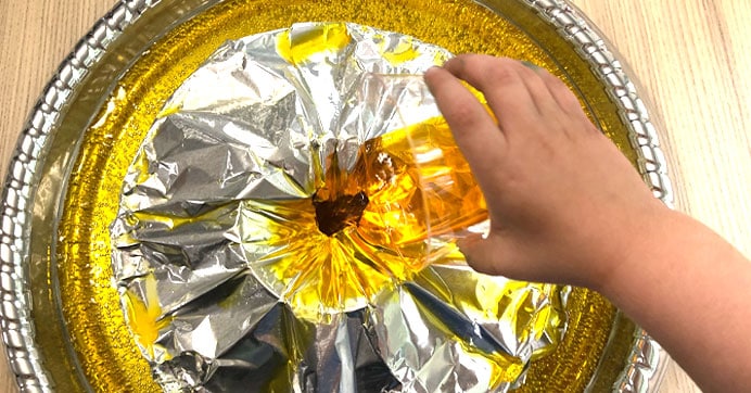 Tin Foil Volcano Activity | Dollar Tree