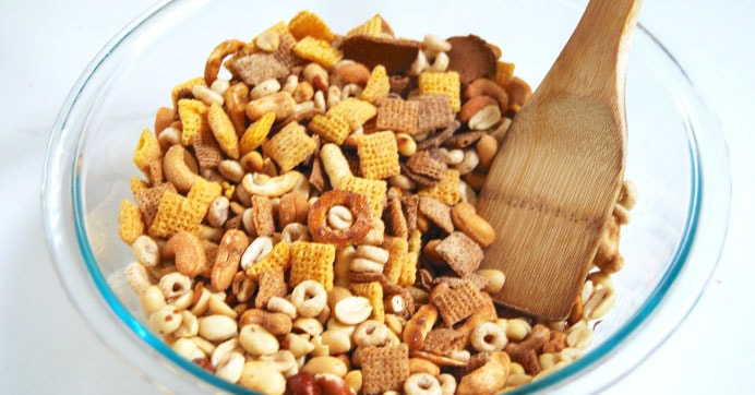 Savory Cereal Party Mix | Dollar Tree