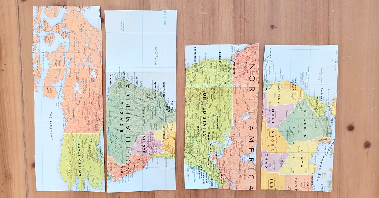 "You Mean the World To Me" Care Package | Dollar Tree