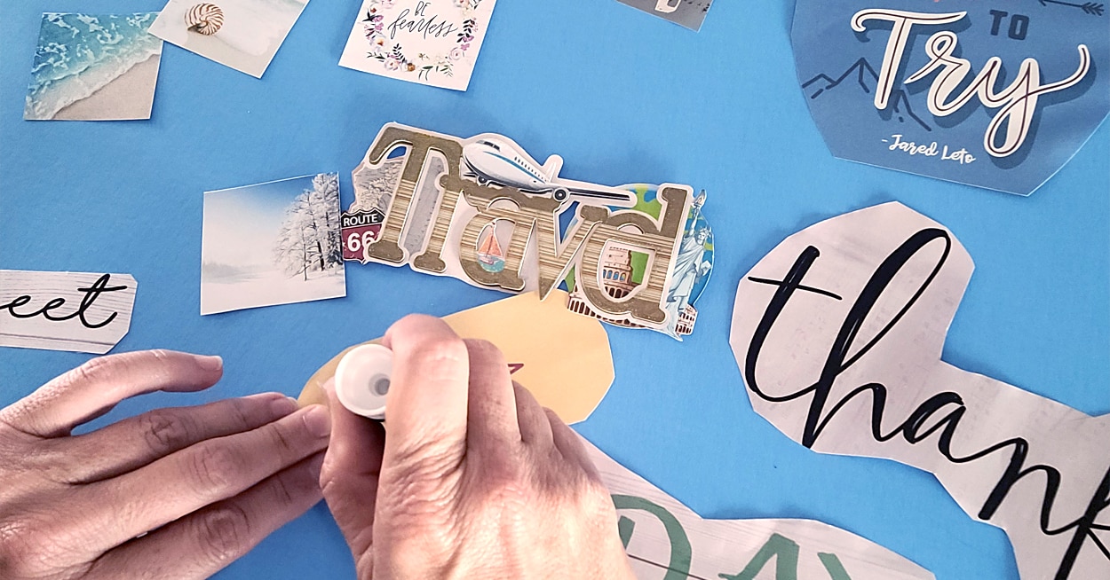 New Year's Resolutions Vision Board | Dollar Tree