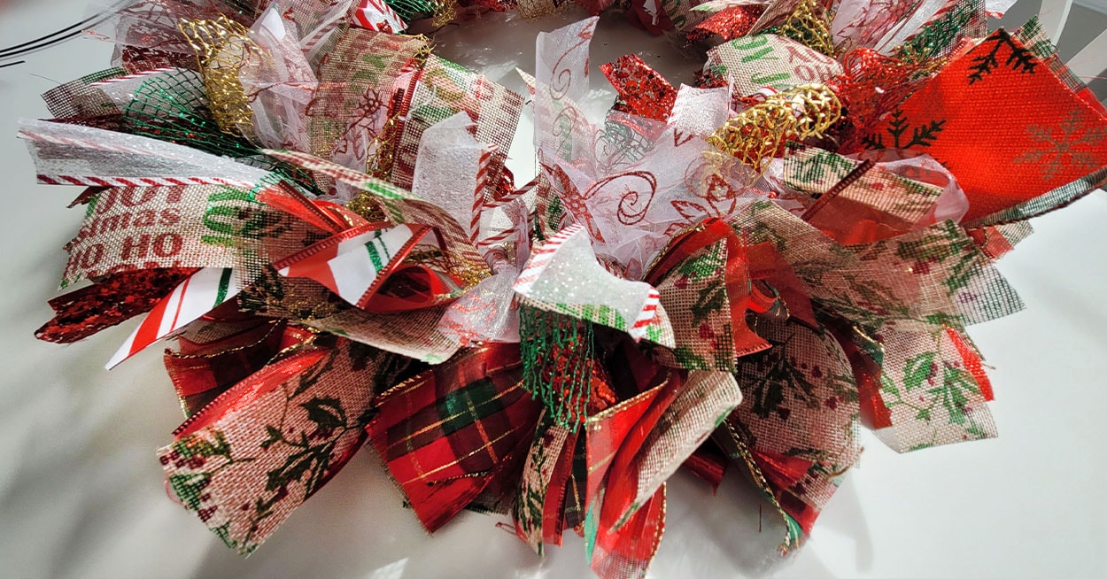 different colors of ribbon