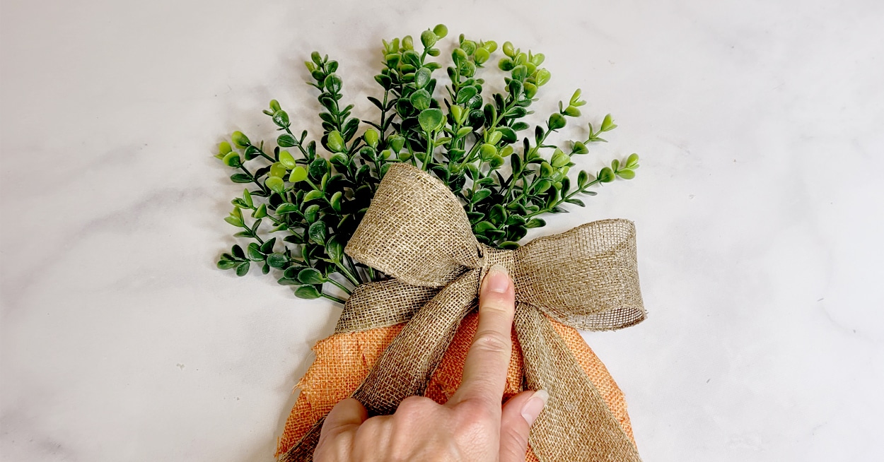 Rustic Carrot Wreath for Easter | Dollar Tree