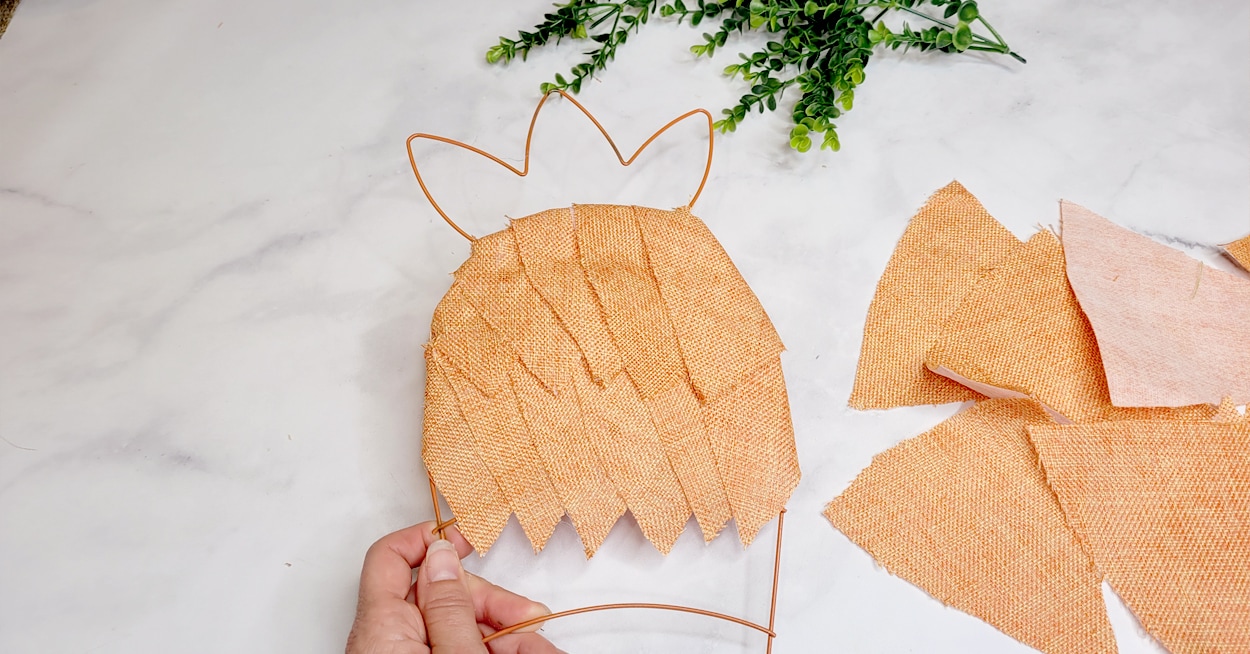 Rustic Carrot Wreath for Easter | Dollar Tree