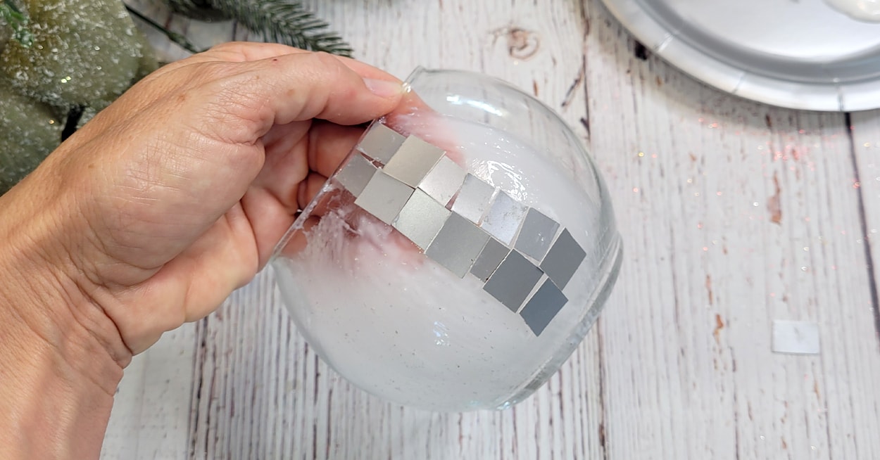 DIY New Year’s Eve Disco Ball Vase | Dollar Tree